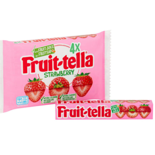 Fruit-tella Strawberry - 4 pack – Holland Shopping Centre