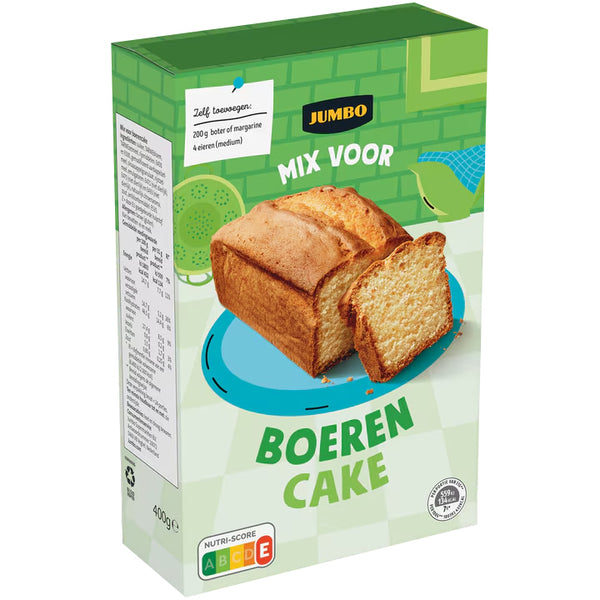 Jumbo Farmer's Cake (Boerencake) Mix - 400g – Holland Shopping Centre