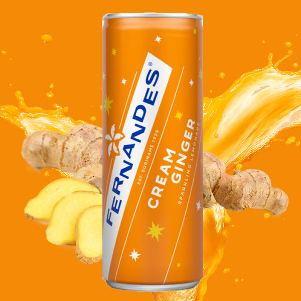 Fernandes Soda Cream Ginger Sparkling Lemonade - 250ml. – Holland ...